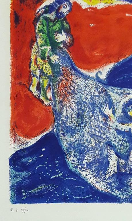 Marc Chagall - Arabian Nights - Original Lithograph - Handsigned - 90 ...