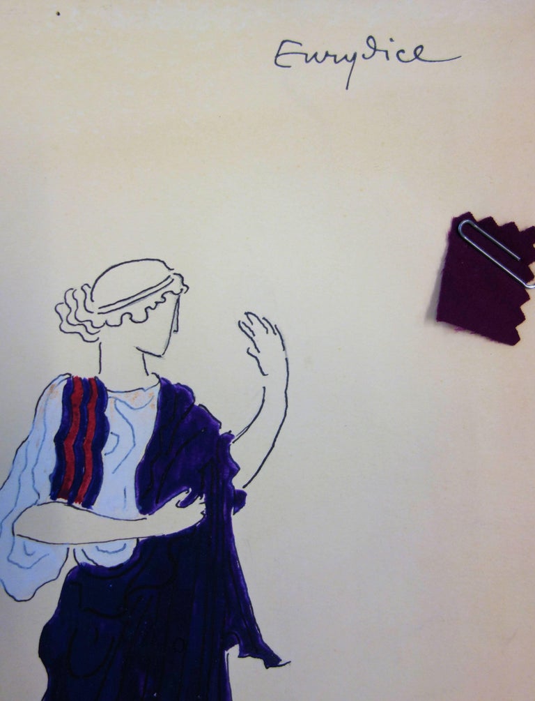 Suzanne Lalique - Eurydice : Antique Greek costume - Original ...