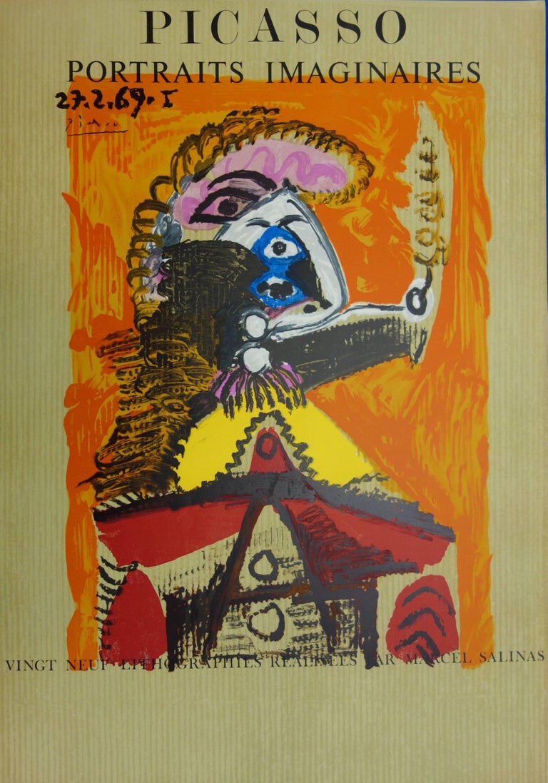 (after) Pablo Picasso - Imaginary Portraits : Man with a Sword ...