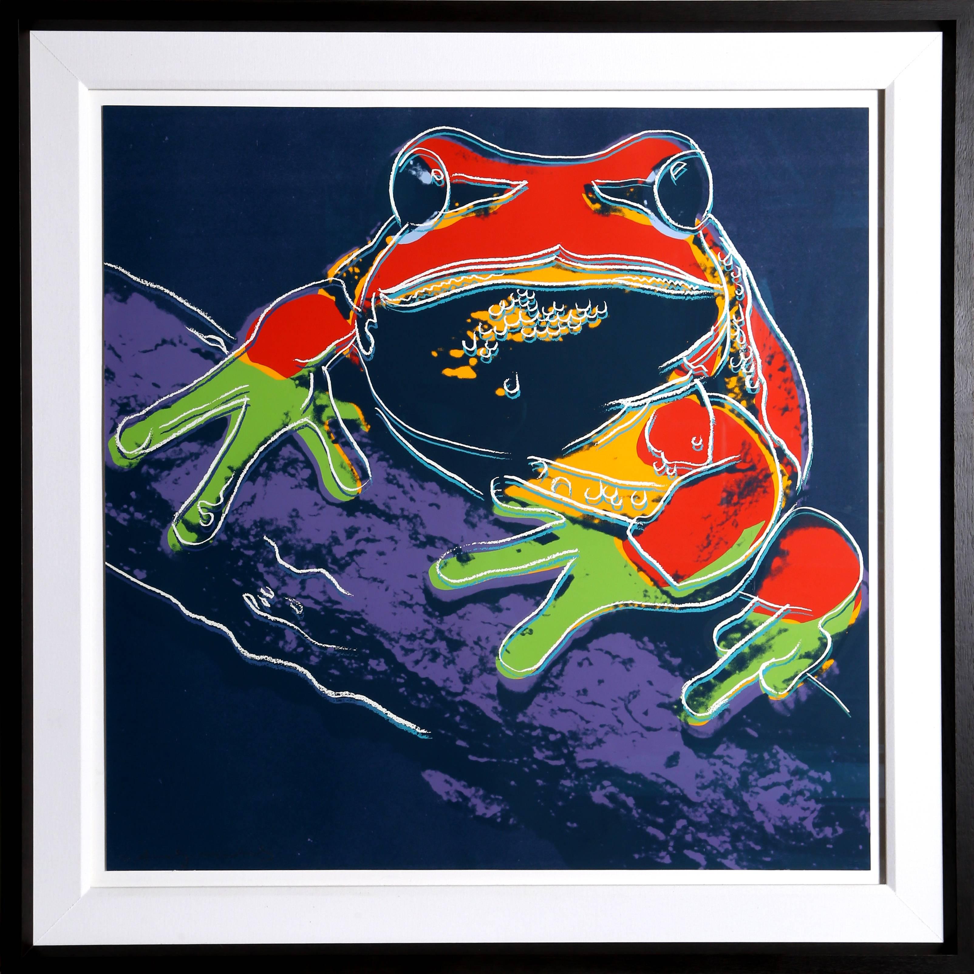 Andy Warhol - Pine Barrens Tree Frog from Endangered Species (FS II.294 ...
