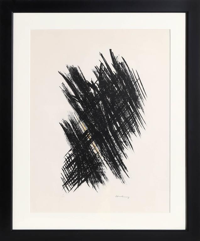 Hans Hartung - untitled, Print For Sale at 1stdibs