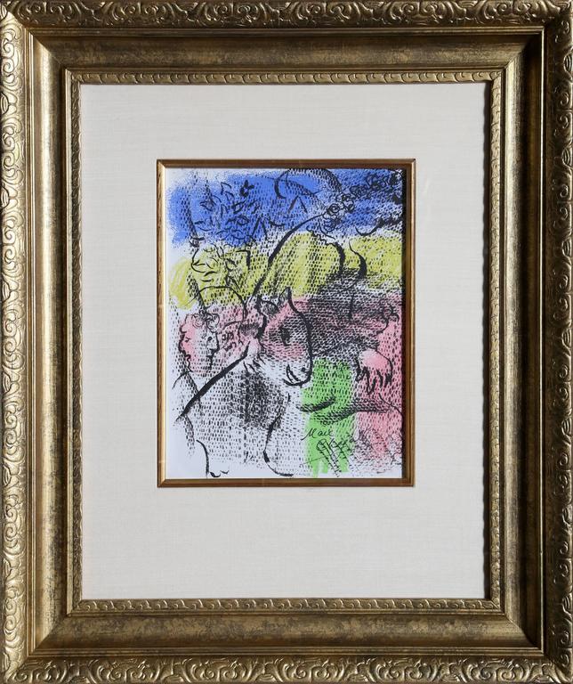 Marc Chagall - Woman, Boy and Goat at 1stDibs