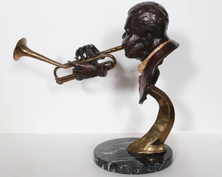 Ed Dwight - Dizzy Gillespie at 1stDibs | ed dwight sculptures for sale ...