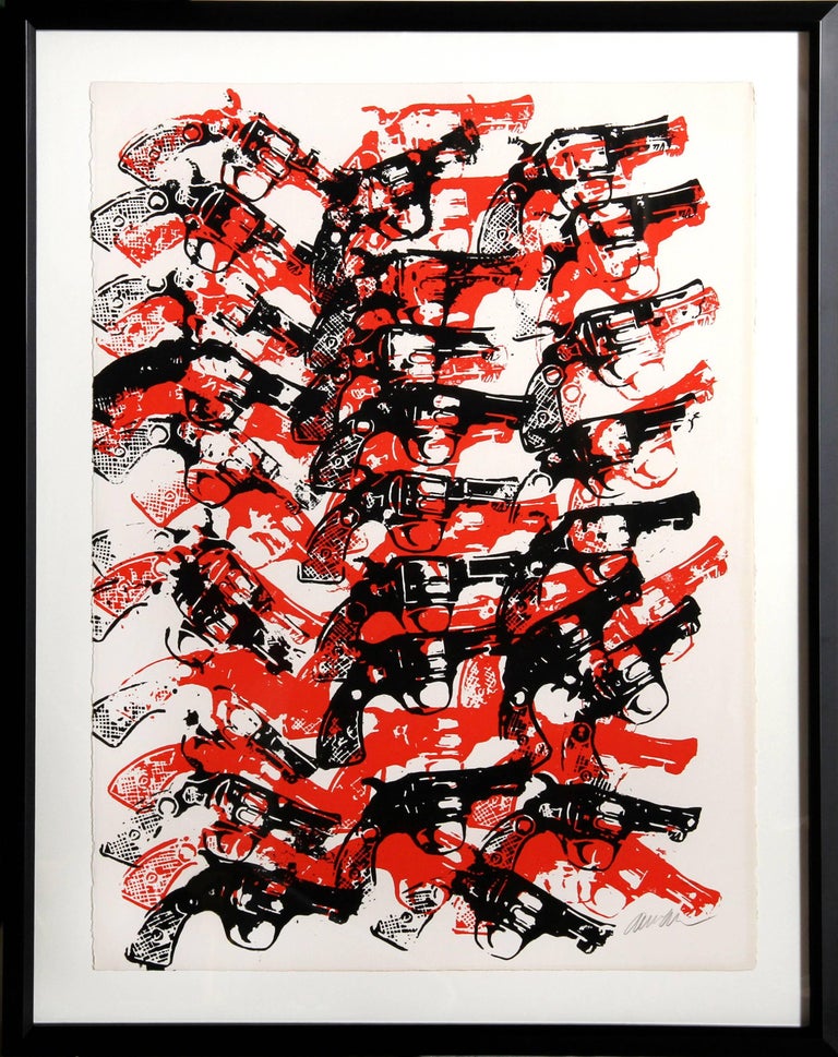 Arman - Bloody Guns For Sale at 1stDibs