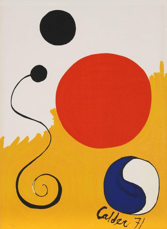 Alexander Calder - For Young Artists For Sale at 1stDibs | calder print