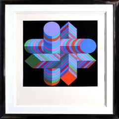 Victor Vasarely - Pava, Print For Sale at 1stdibs