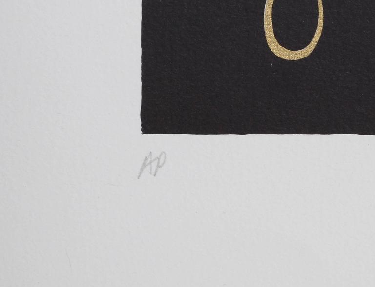 Erté - Erte, "The Letter 'O'" from the Alphabet Suite, Serigraph, 1976 ...