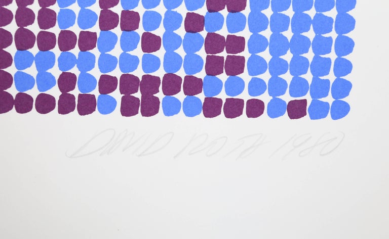 David Roth - David Roth, Abstract Screenprint, 1979 For Sale at 1stDibs