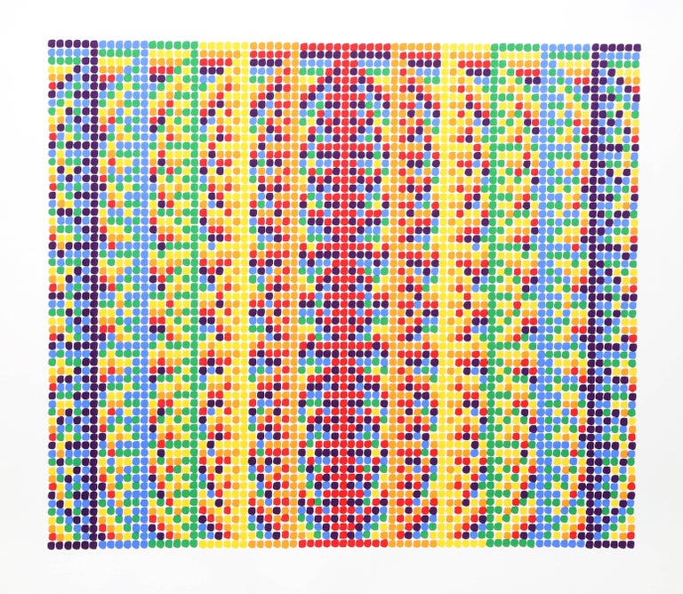 David Roth - David Roth, Abstract Screenprint, 1977 For Sale at 1stDibs