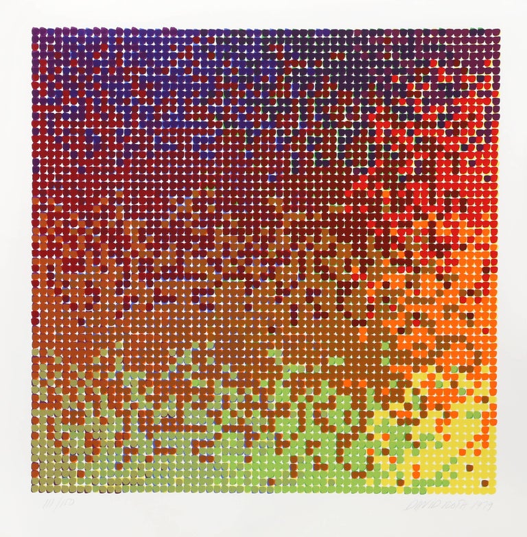 David Roth - David Roth, Abstract Screenprint, 1979 For Sale at 1stDibs