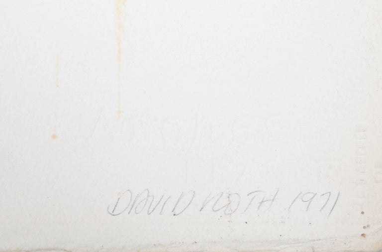 David Roth - David Roth, Abstract Painting on Graph Paper, 1971 For ...