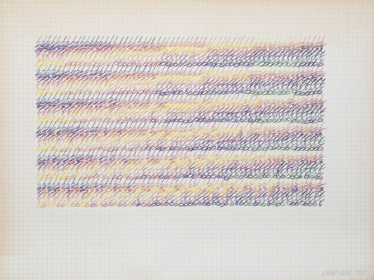 David Roth - David Roth, Abstract Drawing, 1977 For Sale at 1stDibs