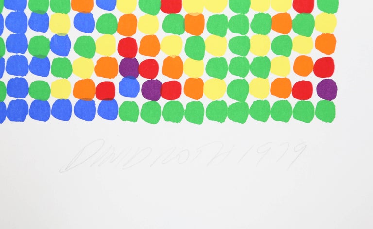 David Roth - David Roth, Abstract Screenprint, 1979 For Sale at 1stDibs