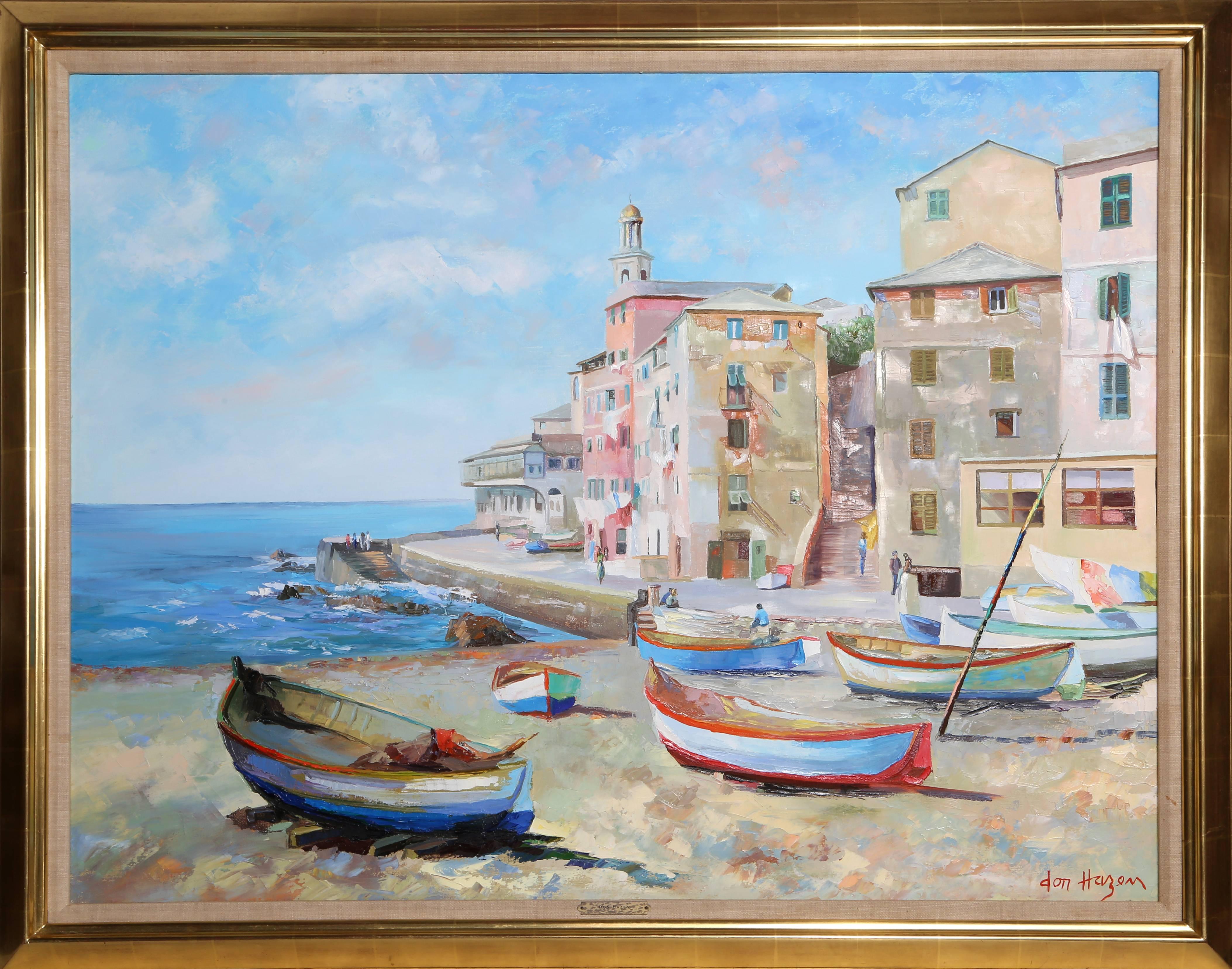 Don Hazen - Seaside at 1stDibs | don hazen artist, seaside paintings ...