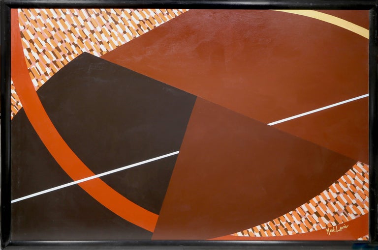 Mark Lewis - Shoot the Moon, Large Abstract Painting by Mark Lewis For ...