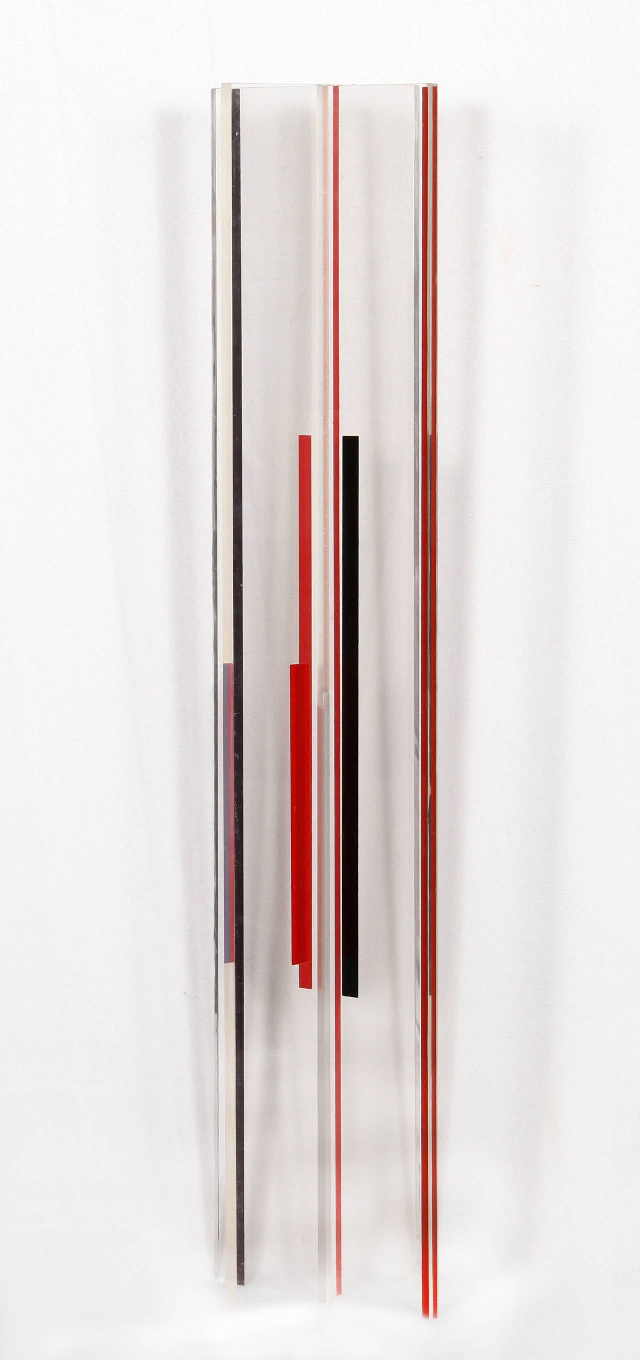 Ilya Bolotowsky - Minimalist Acrylic Table Sculpture at 1stDibs