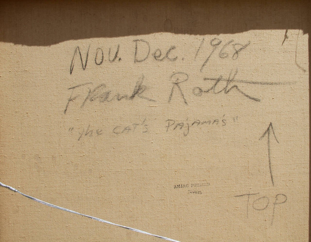 Frank Roth - The Cat's Pajamas For Sale at 1stDibs