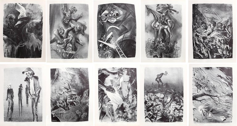 William Gropper - Capriccios Portfolio (50 lithographs) at 1stDibs