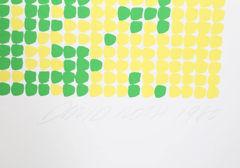 David Roth - Abstract Serigraph 1980 by David Roth For Sale at 1stDibs
