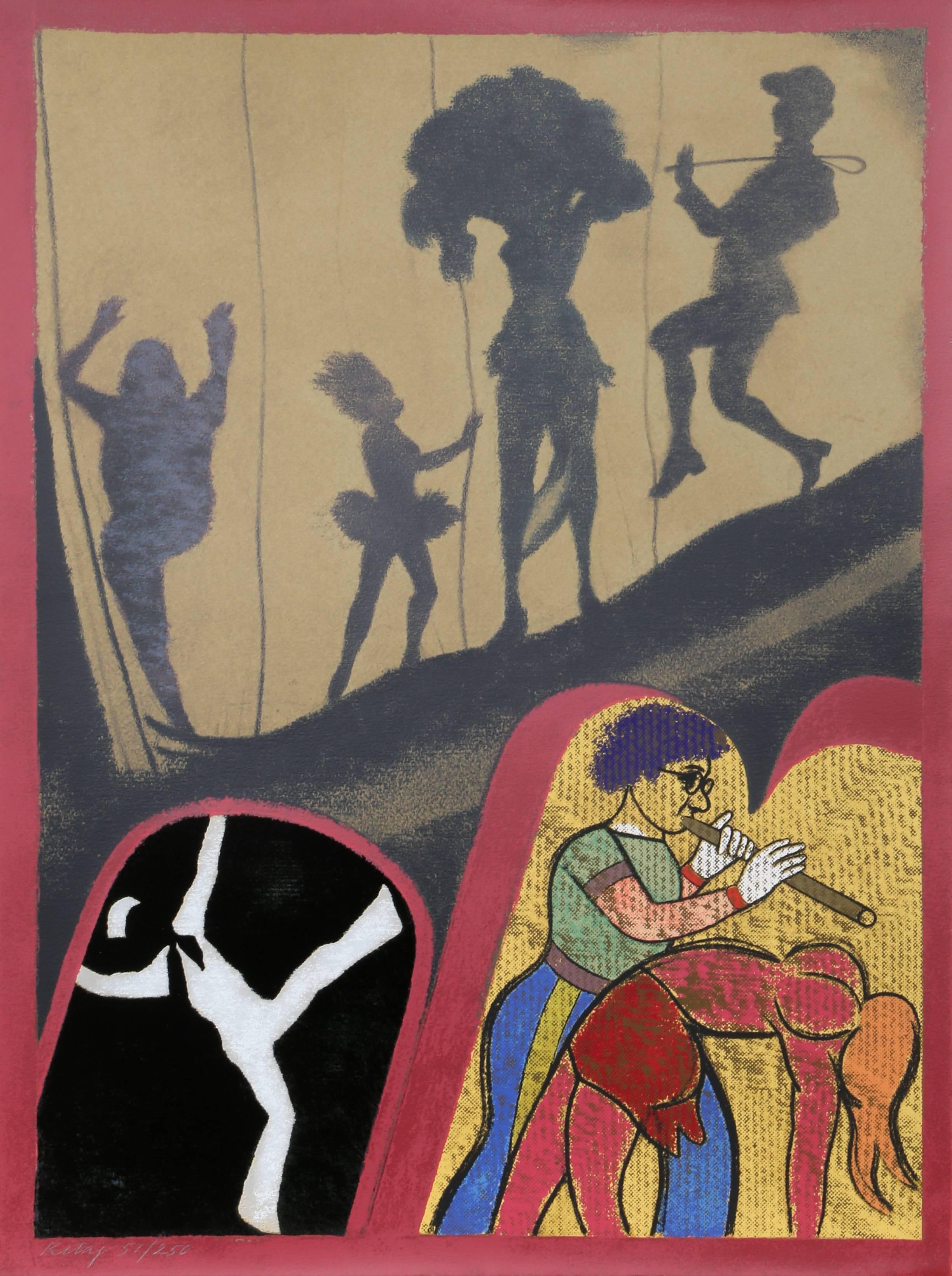 Ronald Brooks Kitaj - Vintage Poster British Pop Art 1972 Munich ...