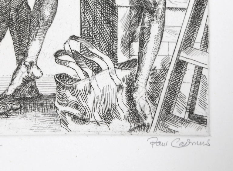 Paul Cadmus - Waiting for Rehearsal at 1stDibs