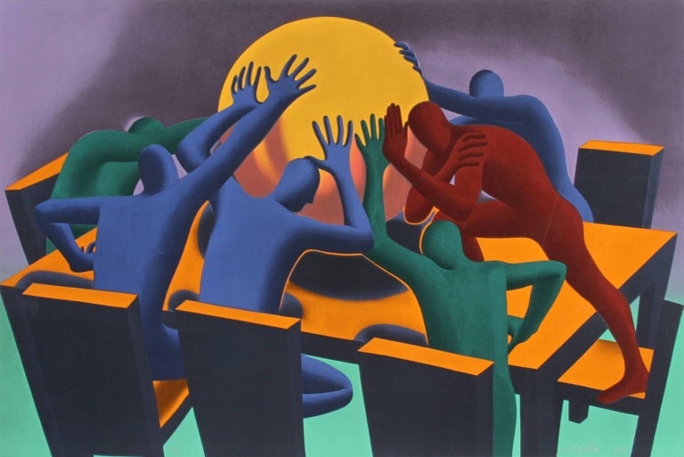Mark Kostabi - Earth, Inc. For Sale at 1stDibs