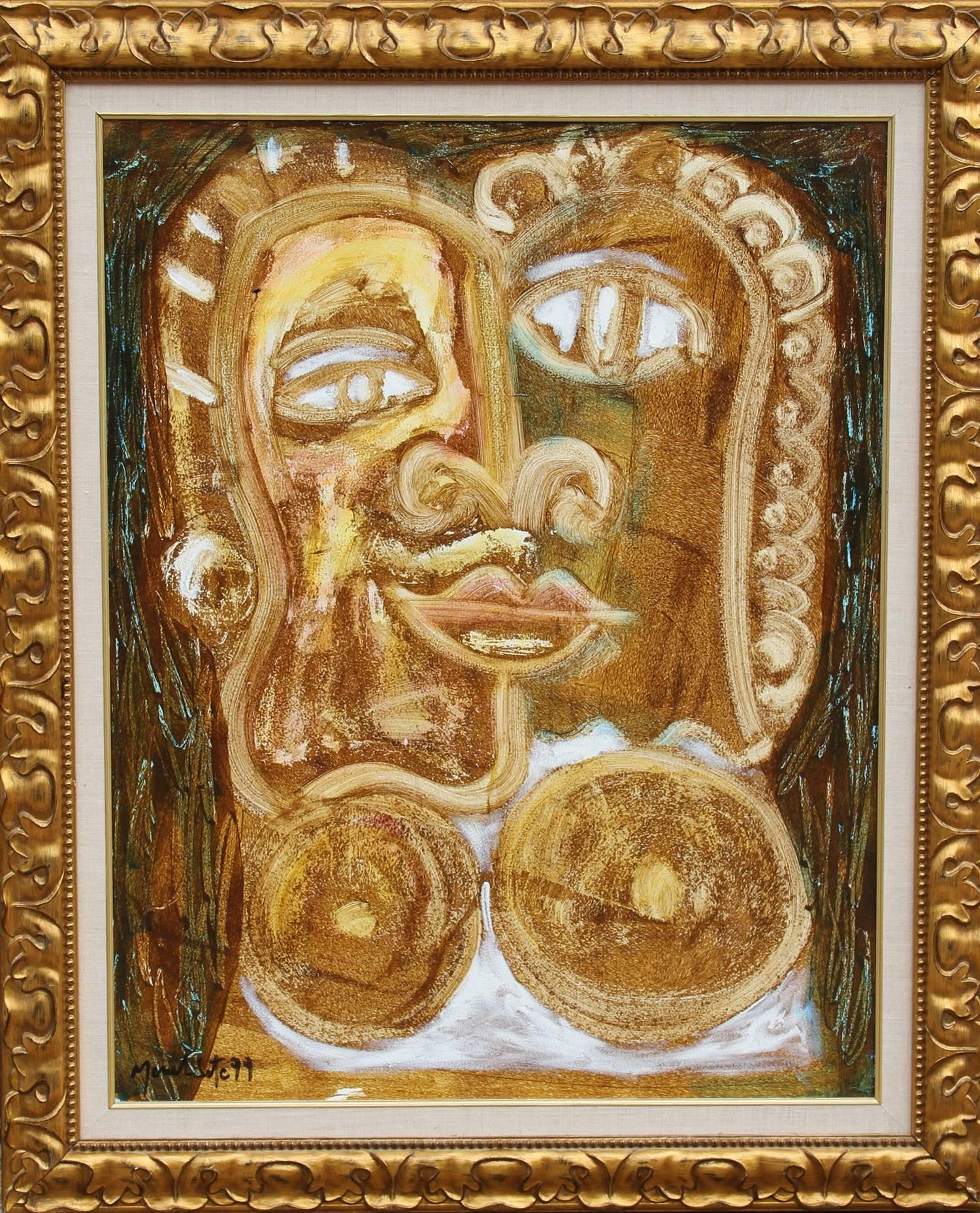 Menelaw Sete - Cubist Portrait at 1stDibs | menelaw sete preço, menelaw ...