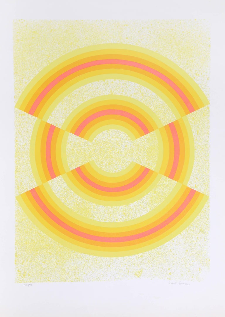 David Simpson - Ovograph, OP Art Serigraph by David Simpson For Sale at ...