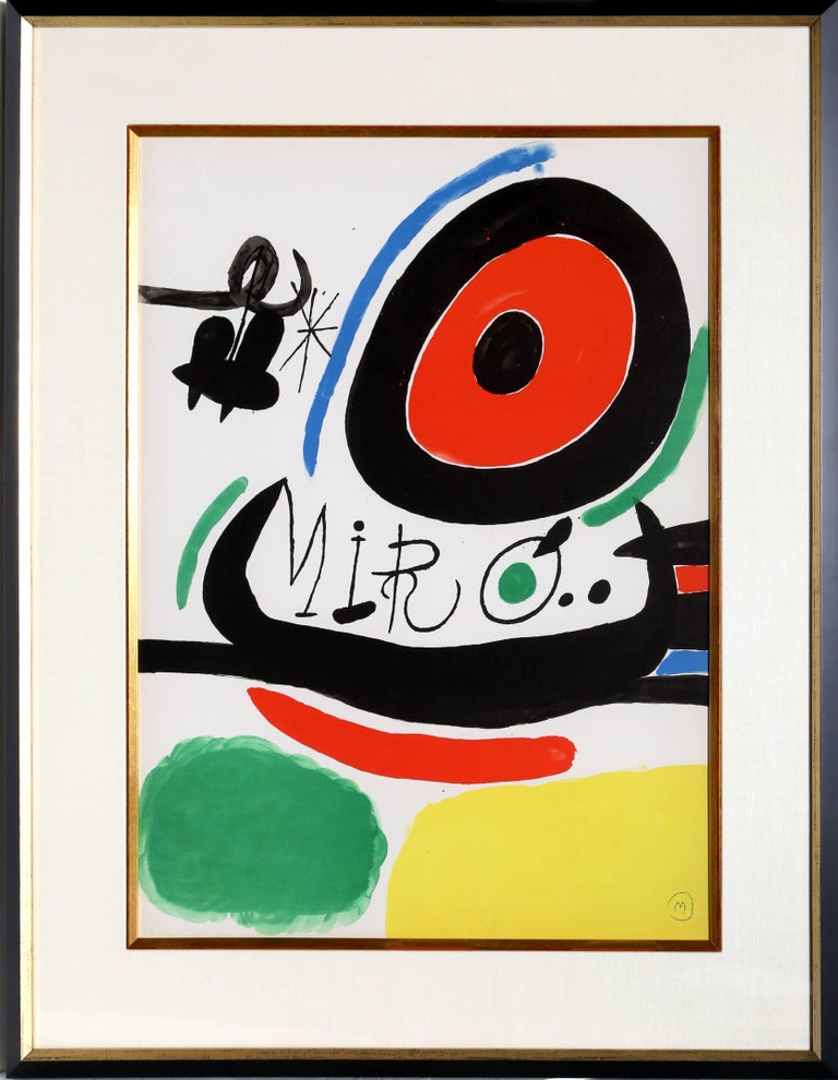 Joan Miró - Osaka Exhibition (M. 680) For Sale at 1stDibs