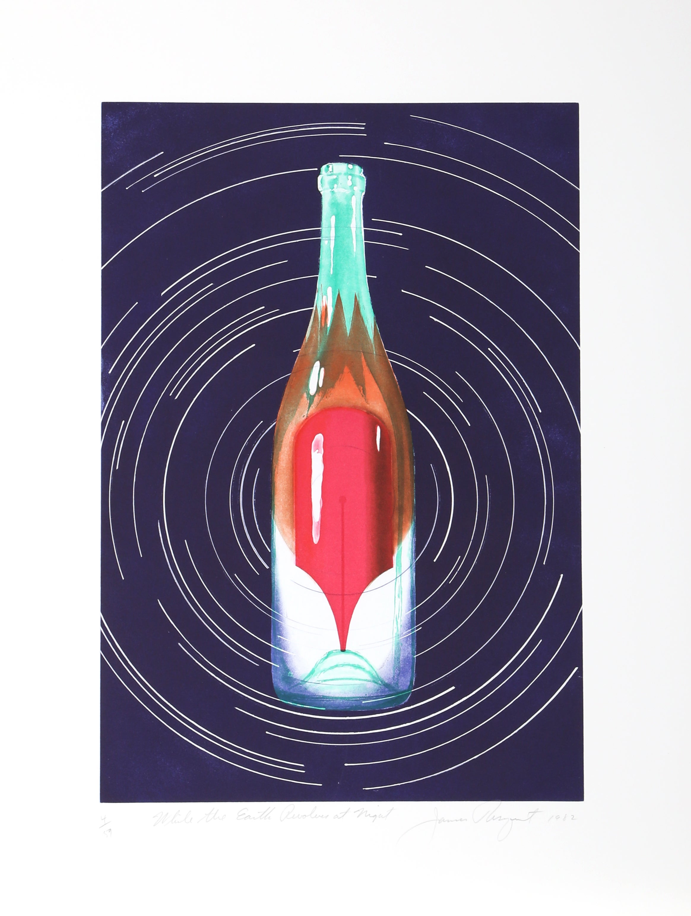 James Rosenquist - "Pyramid Between Two Dry Lakes," Pop Art Etching and ...