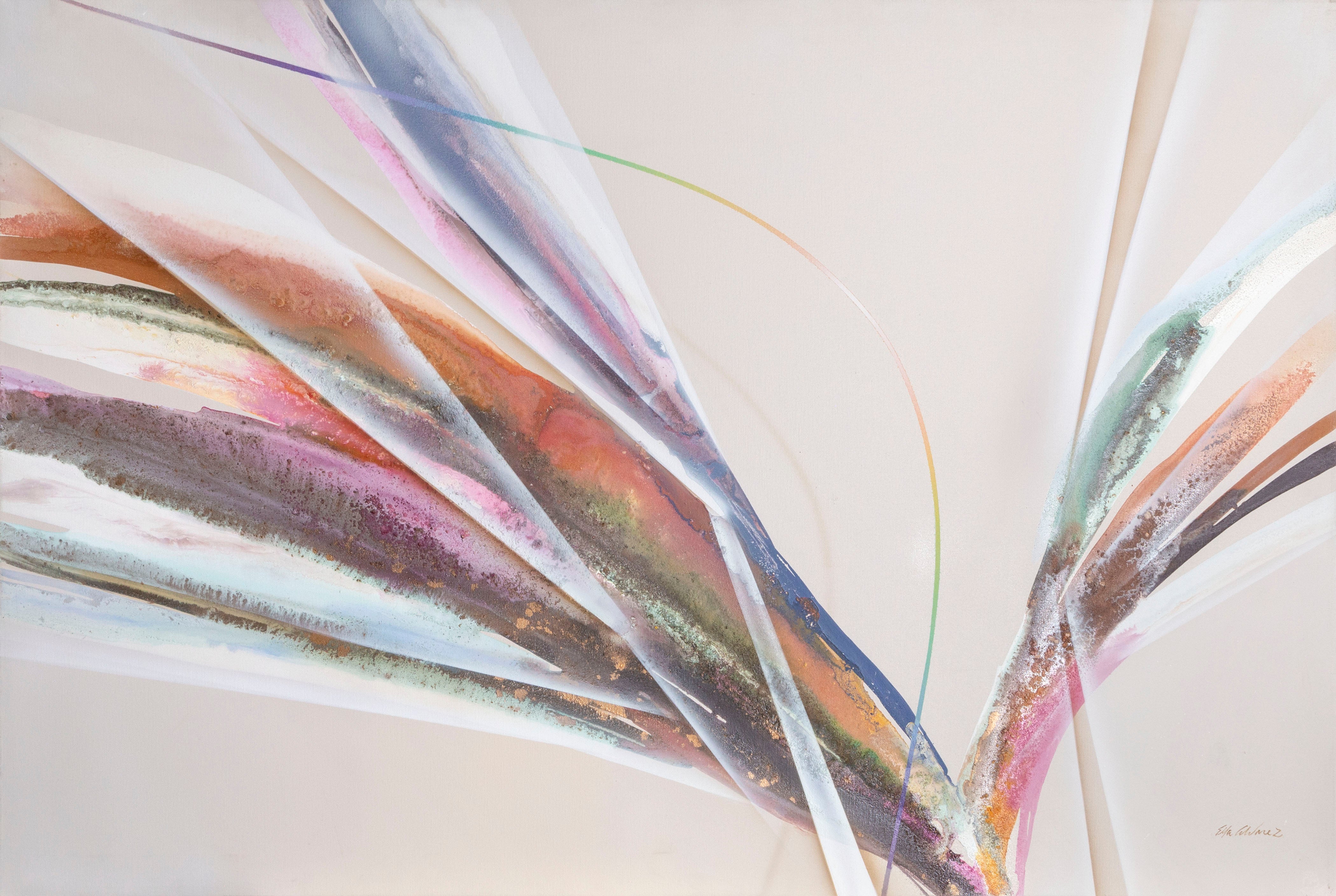 Elba Alvarez - Seascape, Large Painting by Elba Alvarez For Sale at 1stDibs