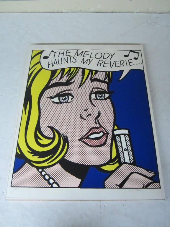 Roy Lichtenstein - Reverie at 1stDibs
