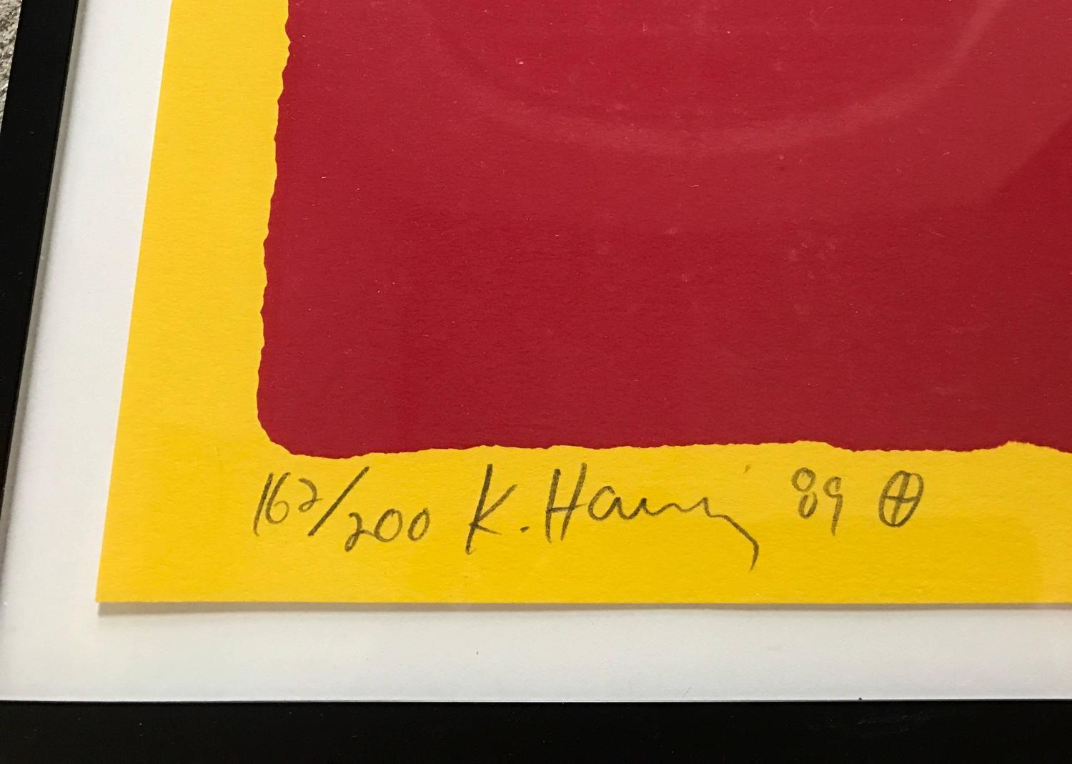 Keith Haring - Paris Review For Sale at 1stdibs