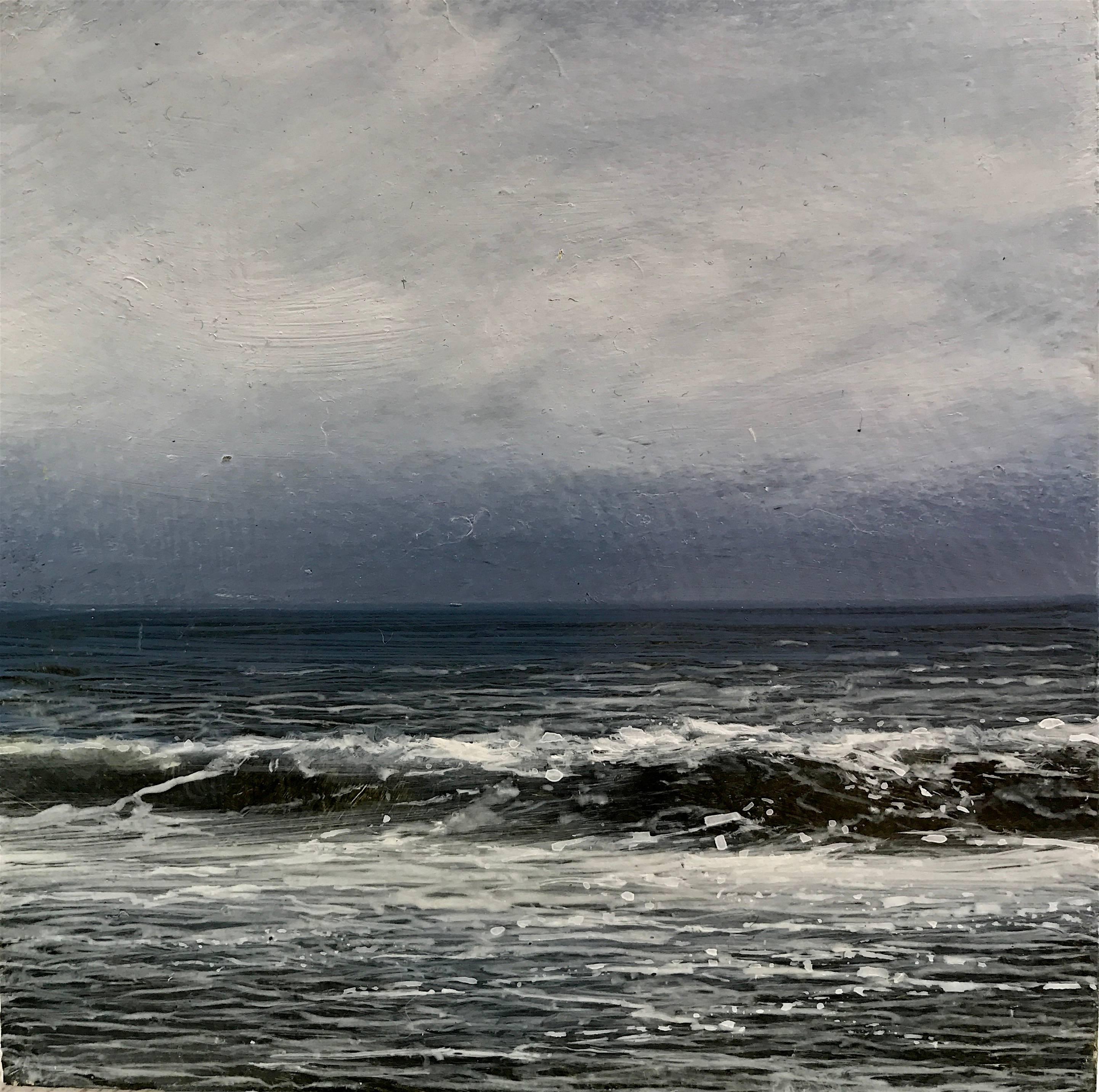 Garry Raymond-Pereira - Waves at the east coast Aldeburgh original ...