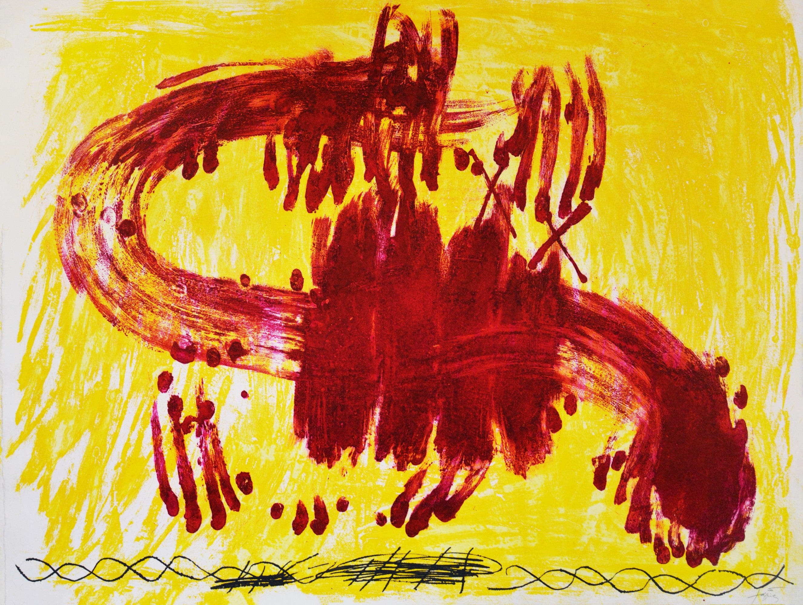Antoni Tàpies - Antoni Tapies Post Modern Abstract Expressionist ...