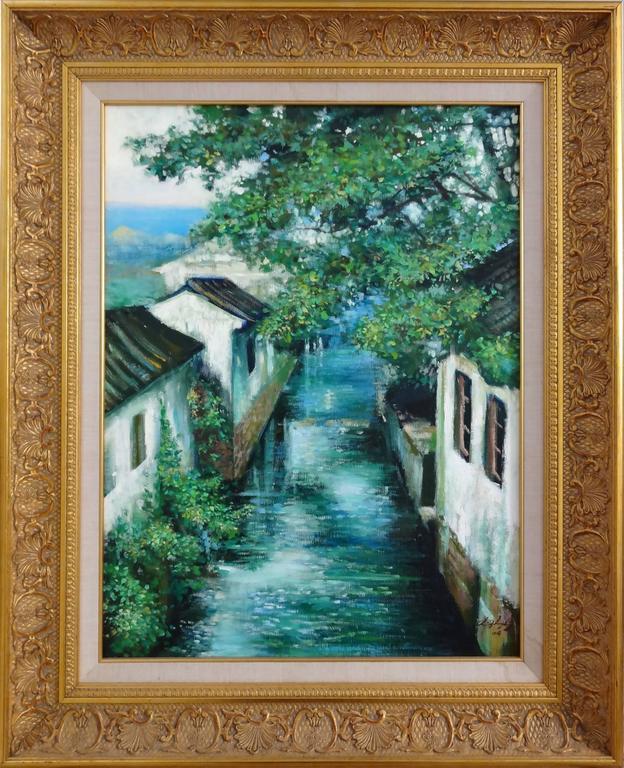 Li Zhong Liang - Peaceful Canal For Sale at 1stDibs
