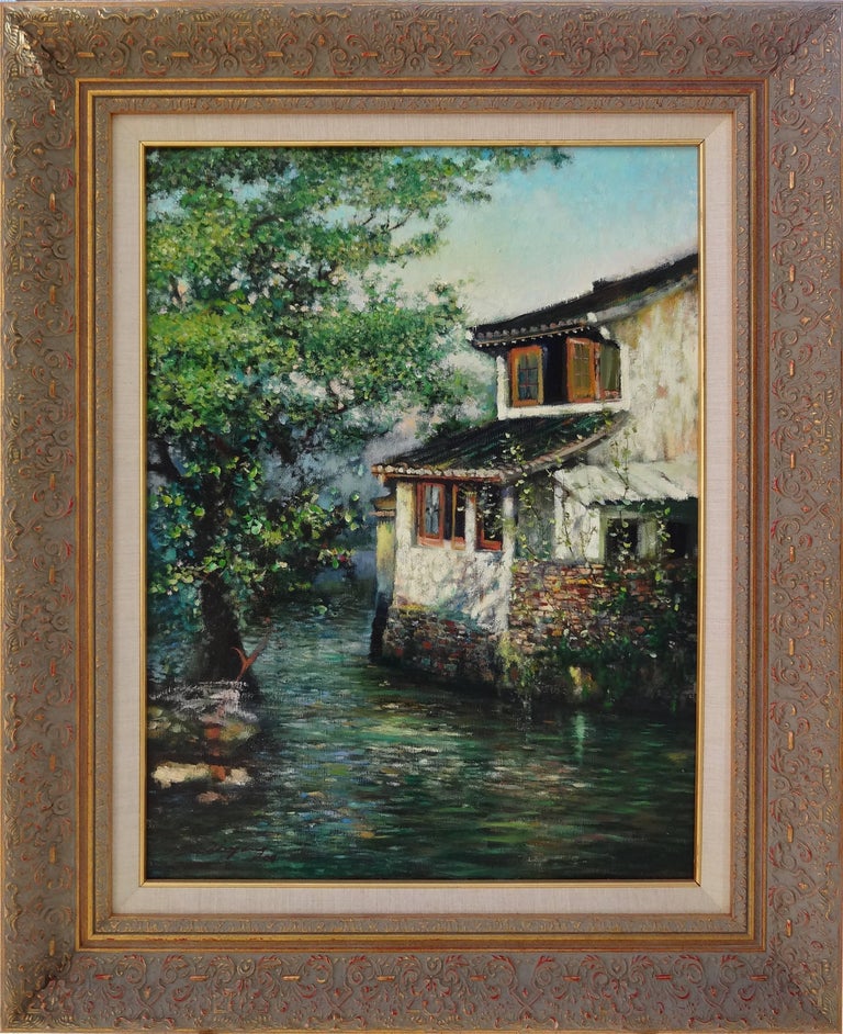 Li Zhong Liang - Suzhou Afternoon For Sale at 1stDibs