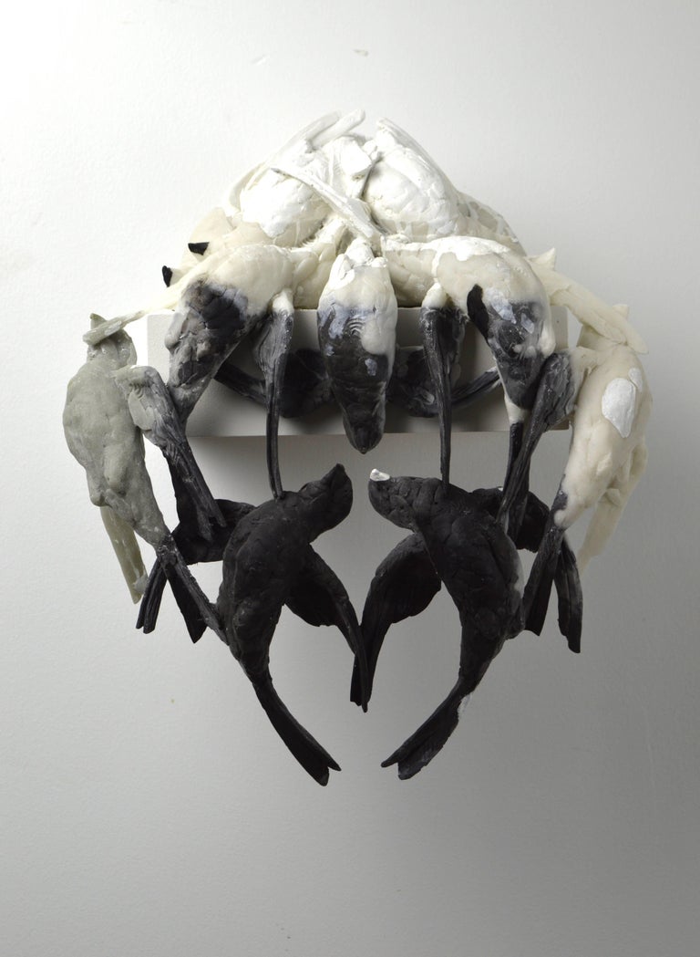 Nicholas Crombach - Sparrows, Sculpture For Sale at 1stdibs