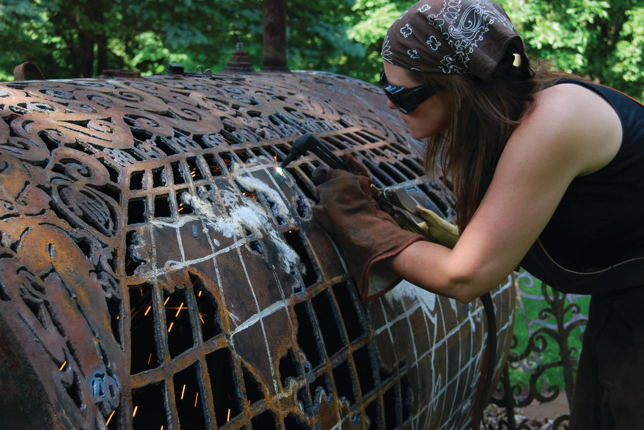 Cal Lane - Oil Tank map of the world For Sale at 1stDibs | oil tank art