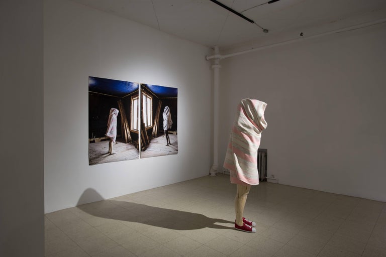 Jean-Robert Drouillard - Une silhouette emballée (Rosalie) For Sale at ...