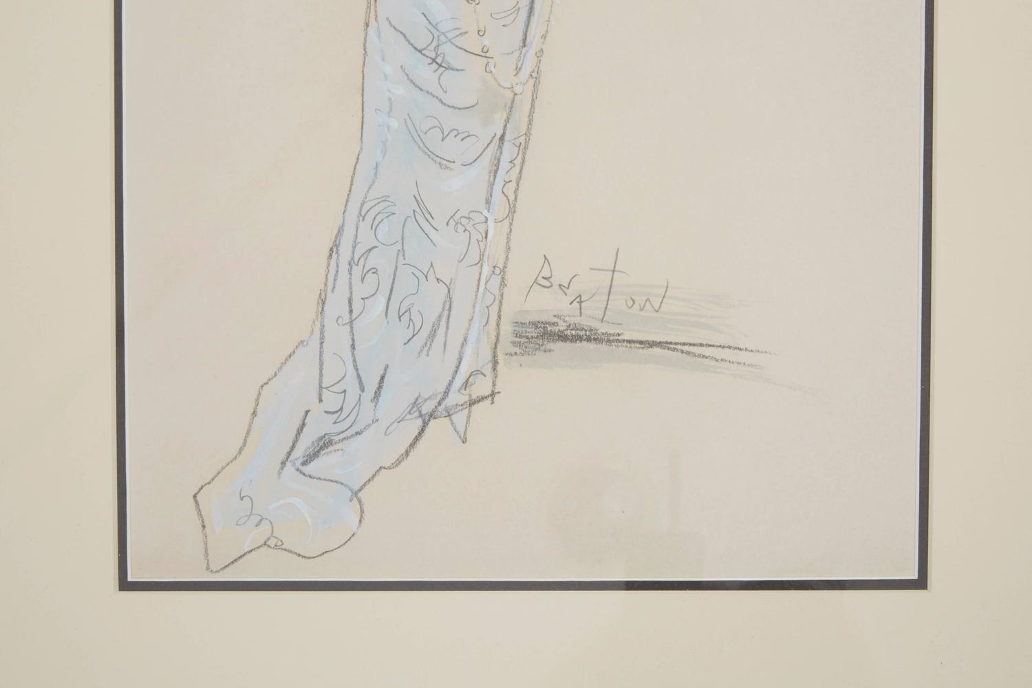 Cecil Beaton - Costume Design for Mrs. Higgins For Sale at 1stdibs