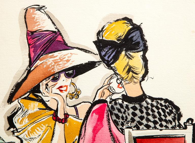 Lawrence Mynott - Lunching Ladies For Sale at 1stDibs