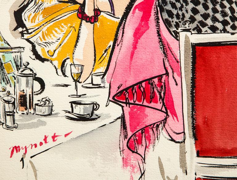 Lawrence Mynott - Lunching Ladies For Sale at 1stDibs