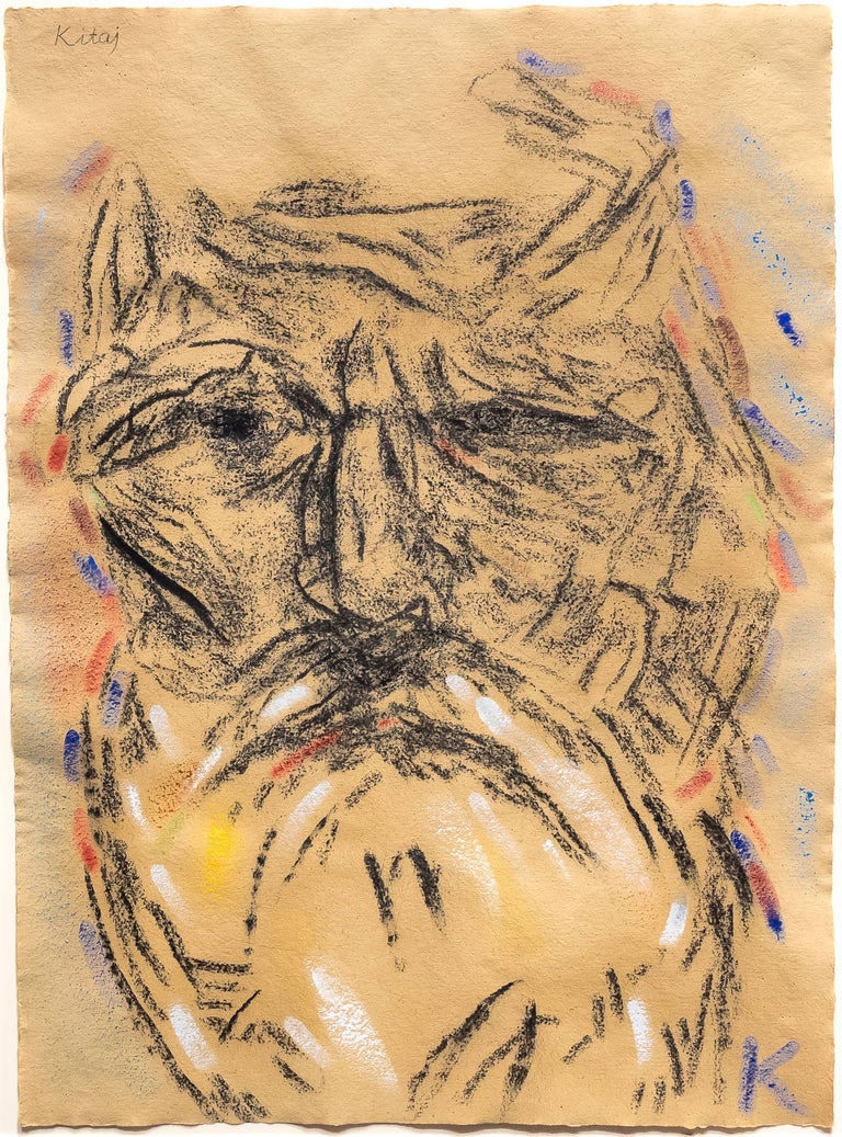 Ronald Brooks Kitaj - Self Portrait (After Freud's Second Painting of ...