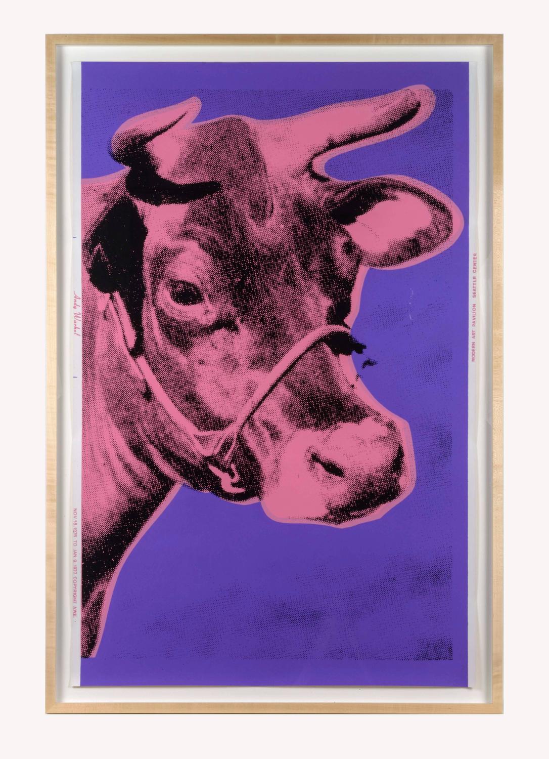 Andy Warhol - Cow For Sale at 1stdibs
