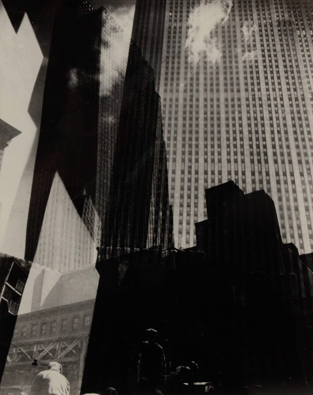 Edward Steichen - Rockefeller Center, New York, 1932 For Sale at 1stDibs
