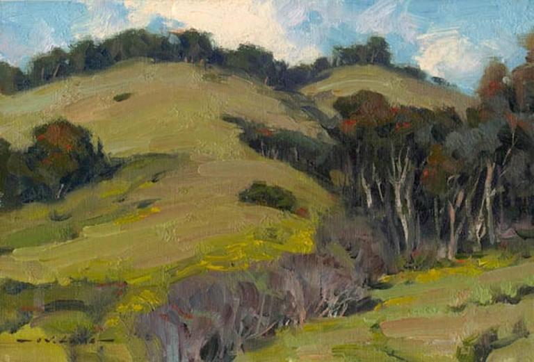 Jim Lamb - Carmel Hills, Painting For Sale at 1stdibs