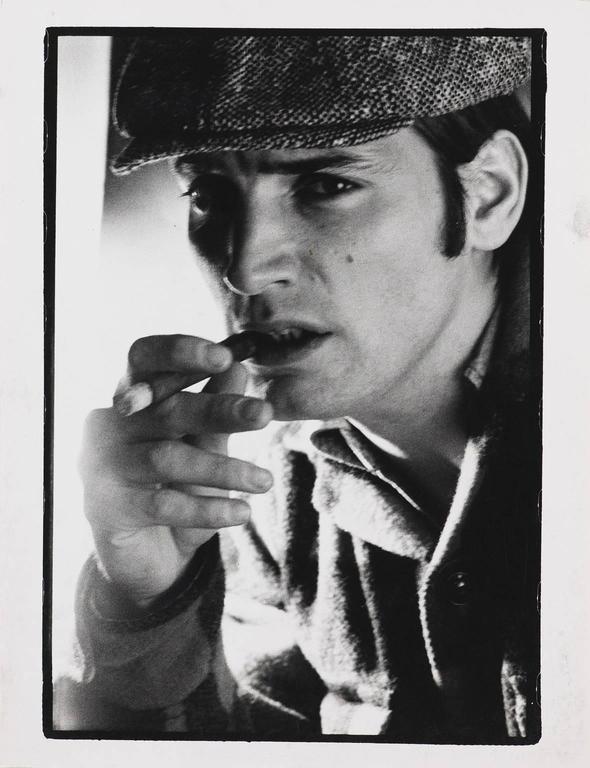 Unknown - Portrait of Joe Dallessandro, black&white photography, 1974 ...