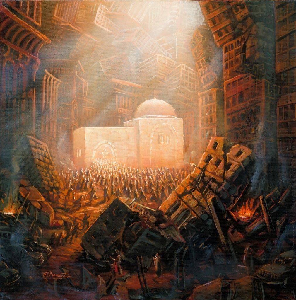 Yossi Rosenstein - Hope within Destruction For Sale at 1stDibs