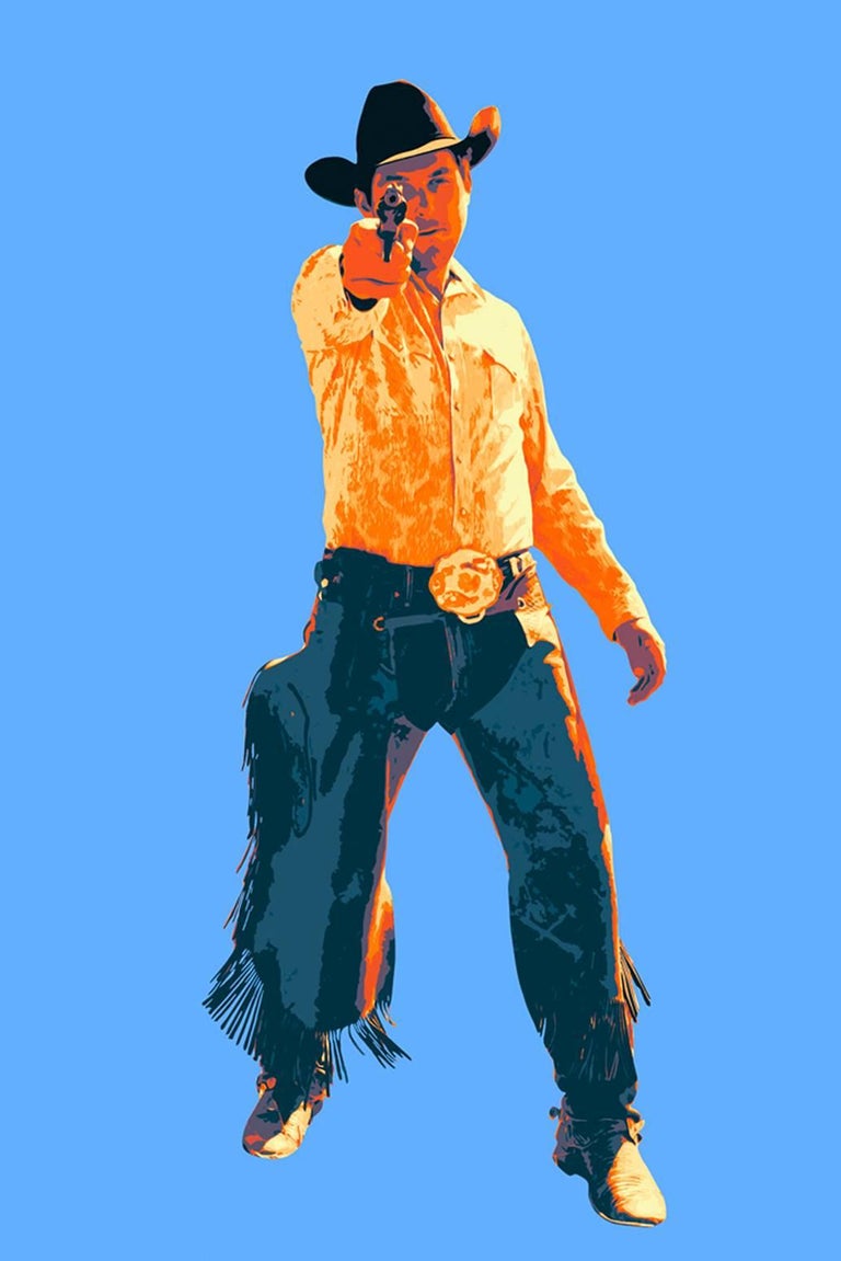 Grant Sainsbury - Cowboy Pointing For Sale at 1stDibs